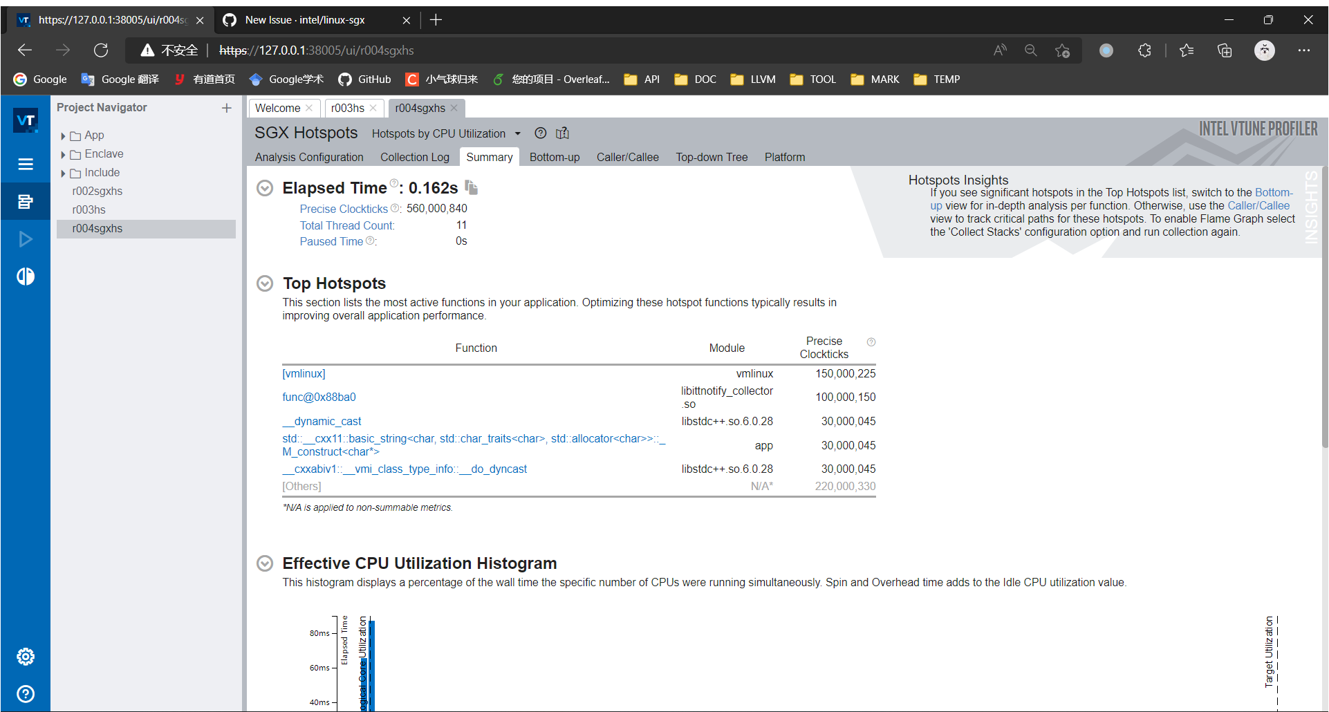 Vtune SGX HotSpots don't have Flame Graph? · Issue #851 · intel/linux ...