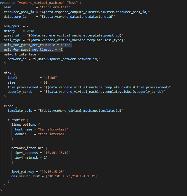 Default Gateway Not Set As Per .tf File · Issue #674 · hashicorp ...