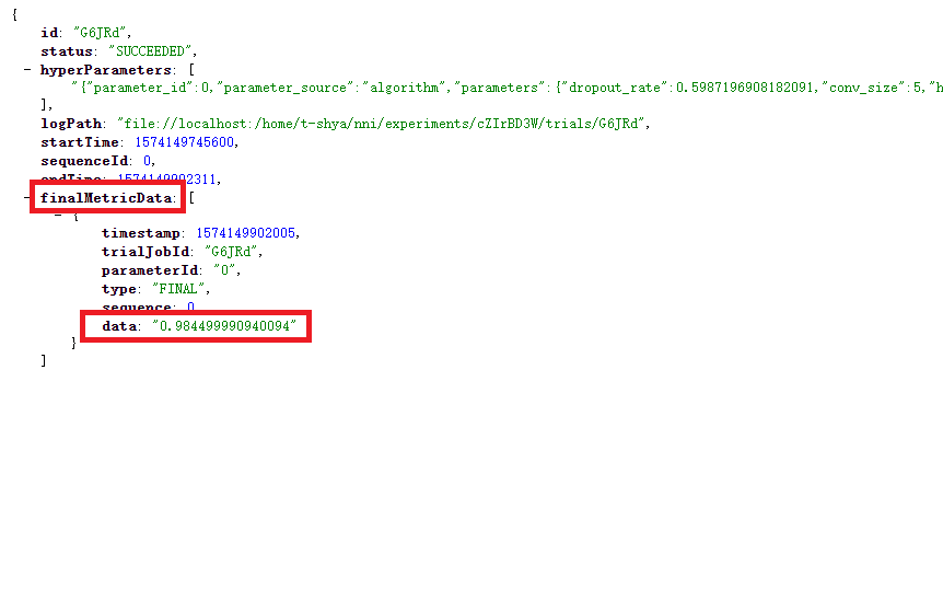 no data in metric · Issue #1701 · microsoft/nni · GitHub