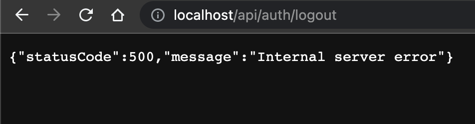 :bug: logout 고쳐주세요 · Issue #151 · PPiing/backend · GitHub