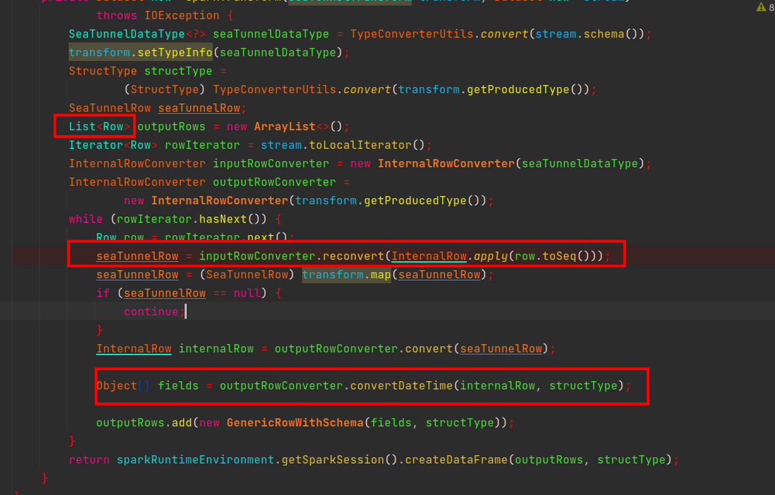 [Bug] [Transform][Spark] dataType convert is error · Issue #4334 · apache/seatunnel · GitHub
