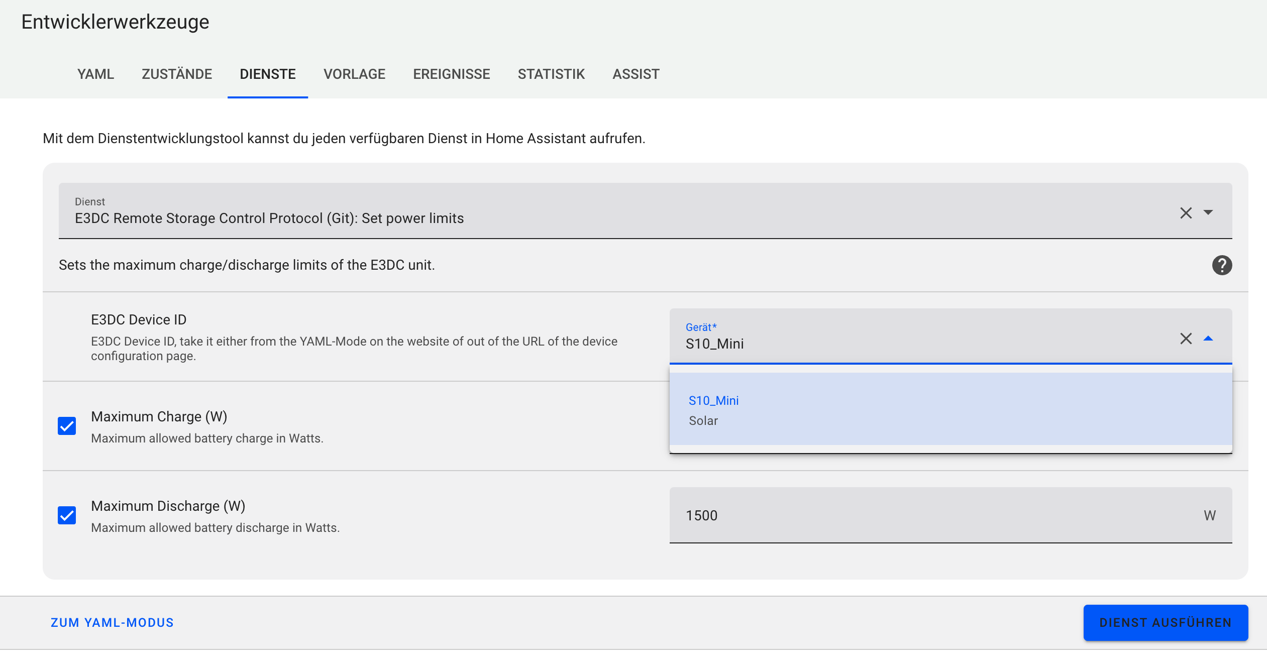 e3dc_service: set_power_limits: Issue "Unkown device" and "Device ... is no E3DC" · Issue #52 ...