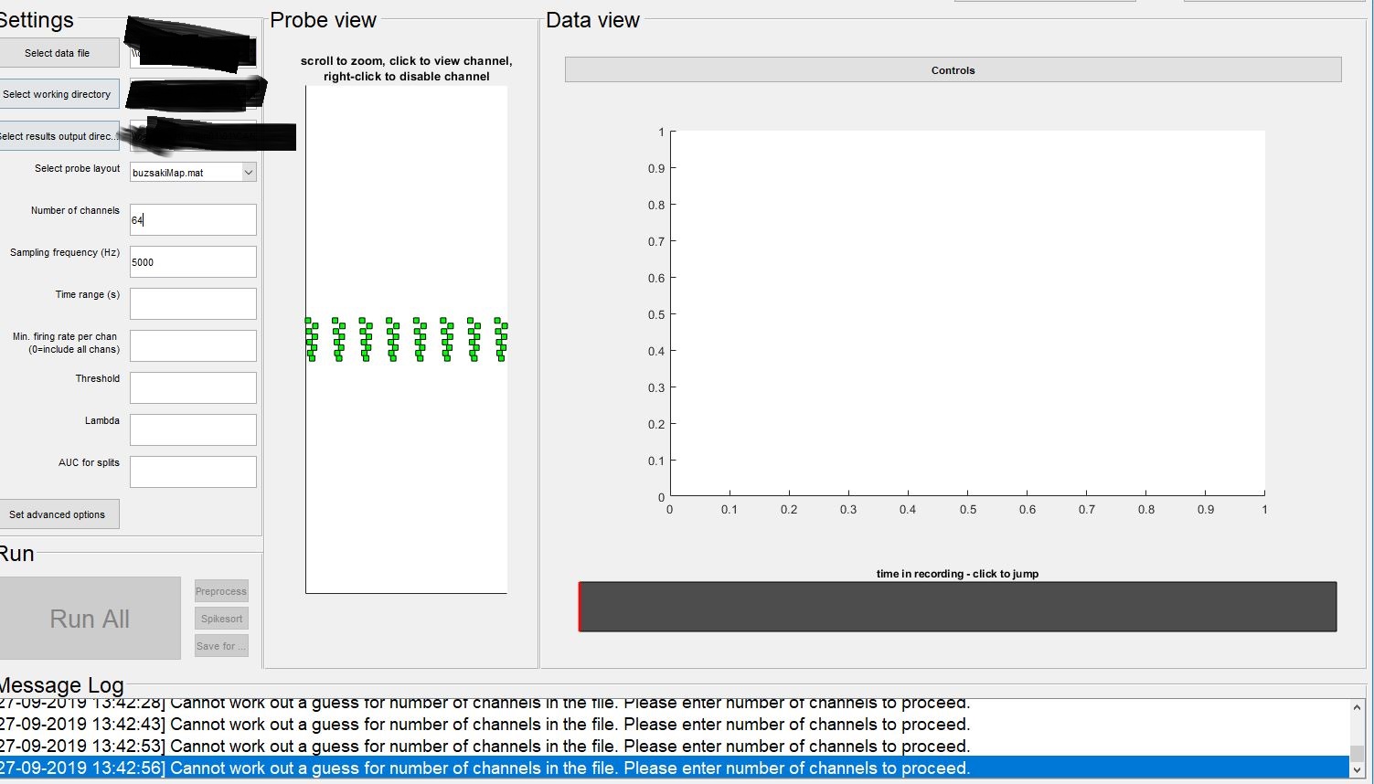 Error loading data · Issue #121 · MouseLand/Kilosort · GitHub