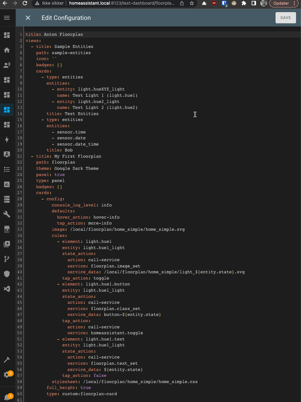 Example not working · ExperienceLovelace ha-floorplan · Discussion #350 · GitHub