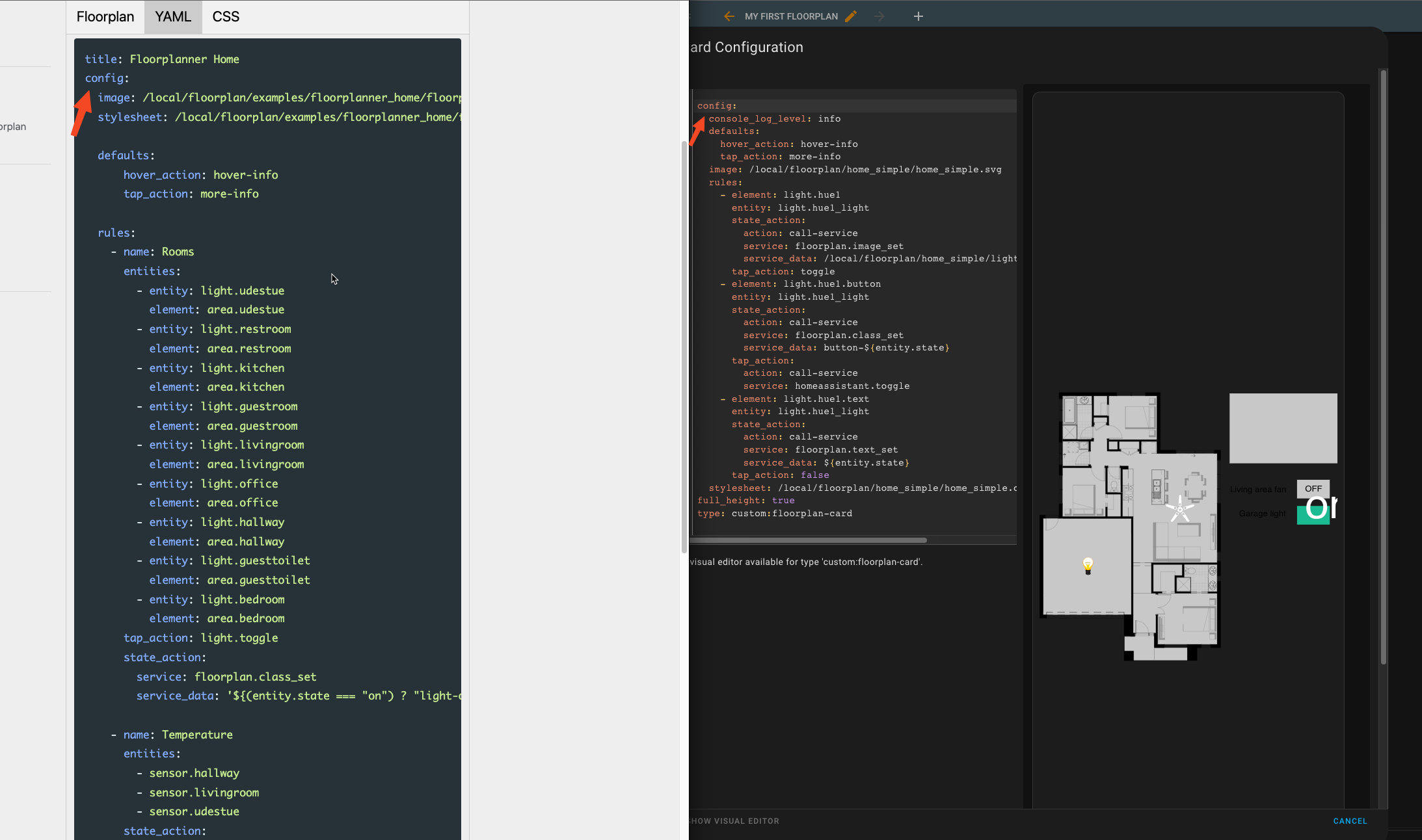 Example not working · ExperienceLovelace ha-floorplan · Discussion #350 · GitHub