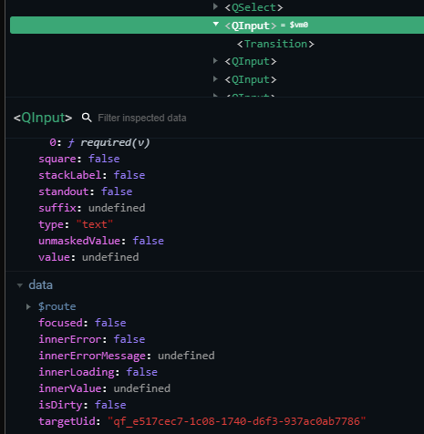 q-input shows undefined for a short period of time on blur · Issue #5820 · quasarframework ...