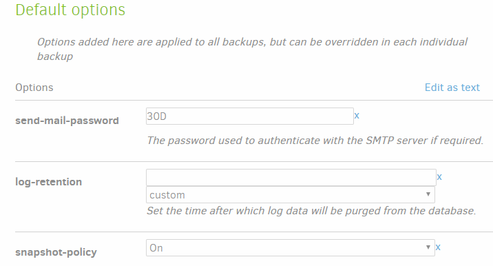 Advanced options list display issue · Issue #2945 · duplicati/duplicati · GitHub