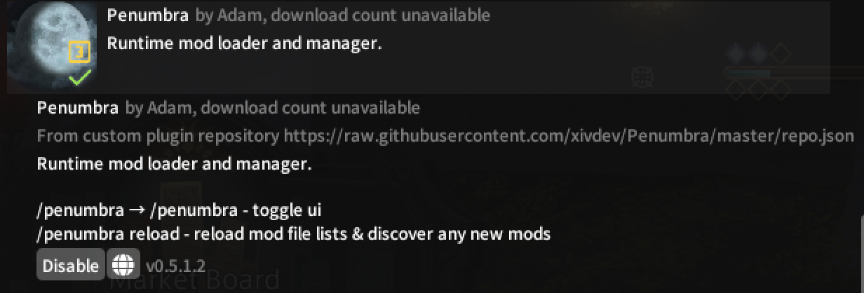 Doesn't work at all after updating to 0.5.1.2 · Issue #221 · xivdev/Penumbra · GitHub