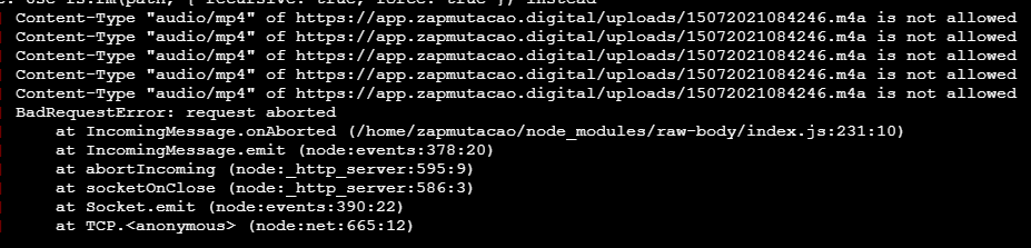 Erro ao enviar áudio M4A · Issue #329 · wppconnect-team/wppconnect · GitHub