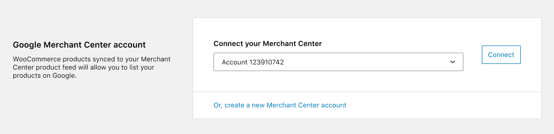 Integrate MC connection APIs with Merchant Center Onboarding UI · Issue #175 · woocommerce ...
