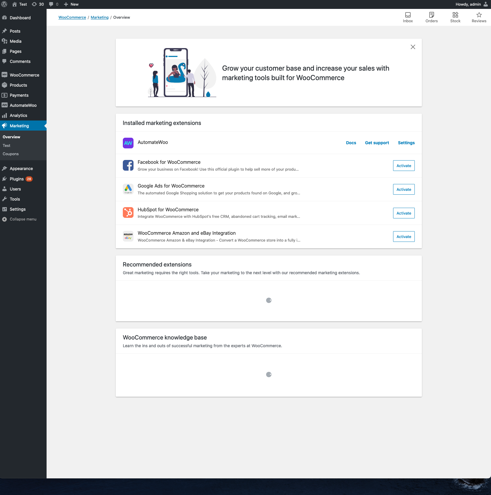 Implement fancy placeholders style loaders for Marketing Tab · Issue ...