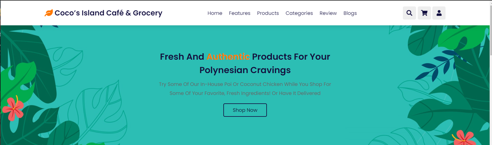 GitHub - snquick/Polynesian-Grocery-Store: Front-end responsive web-app of a polynesian-themed ...