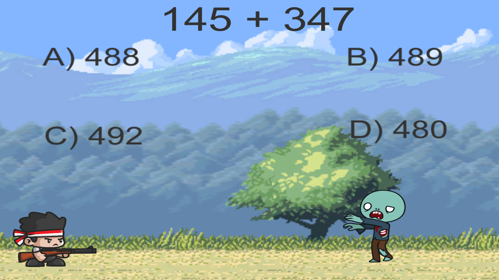 GitHub - nikoyal/Zombie-Math-Storm: 2D Game developed in Unity