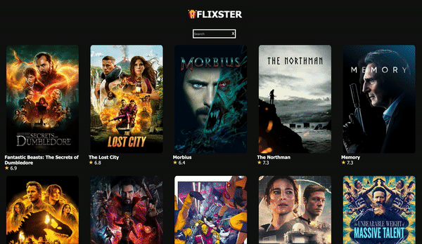 GitHub - carolinecreamer/flixster: Starter code for Web Development Flixster assignment