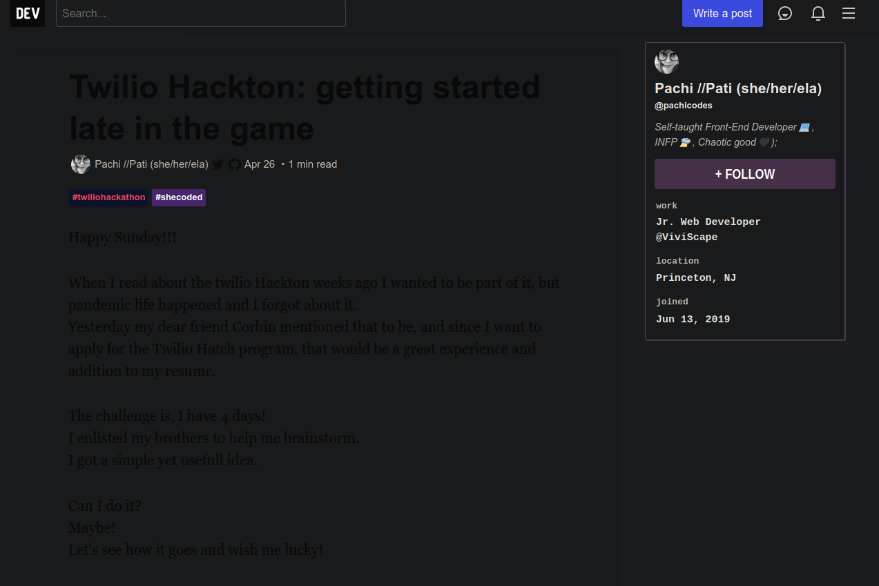 Broken Website Devto Text Follows Dark Colorization · Issue 2393 · Darkreaderdarkreader