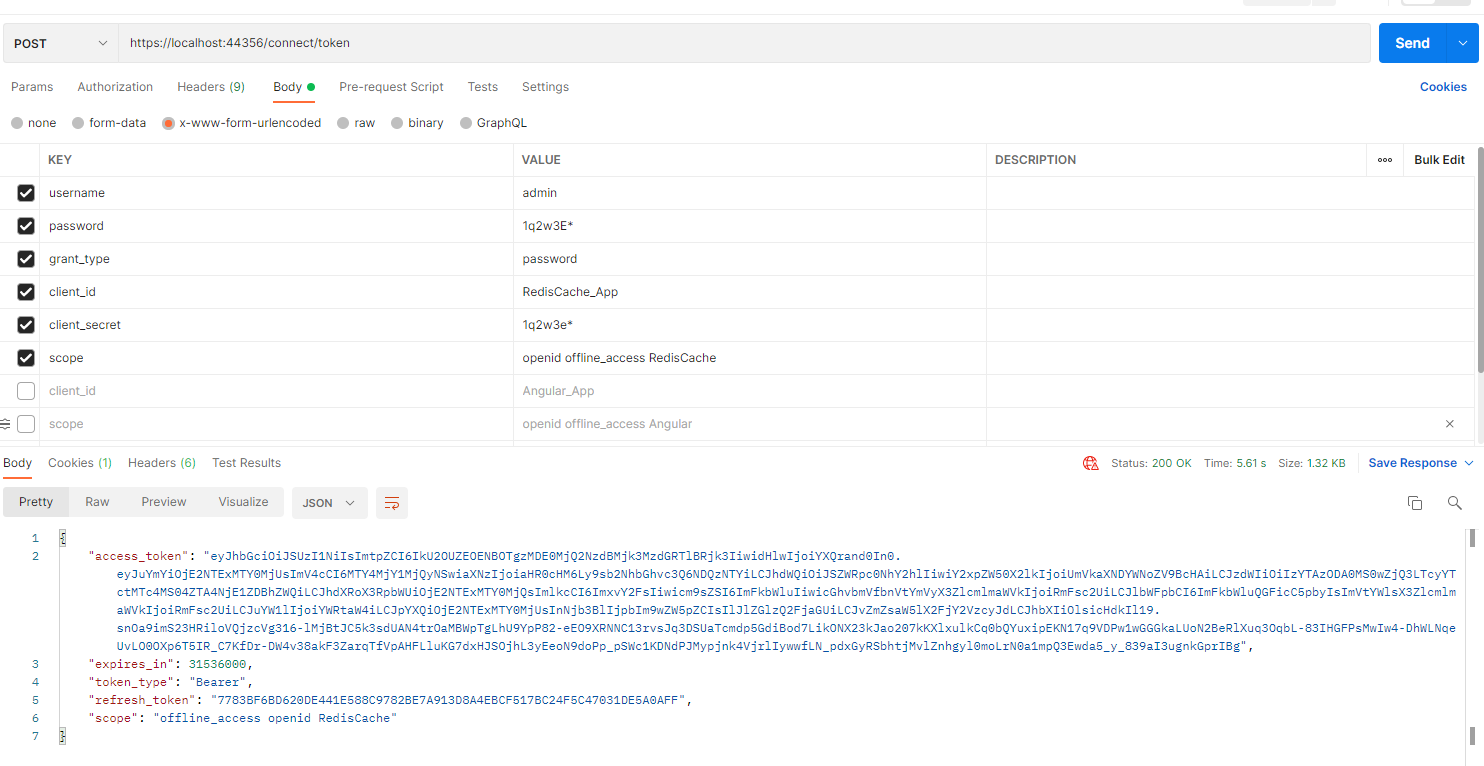 Identity Server "/connect/introspect" not working · Issue #12394 · abpframework/abp · GitHub