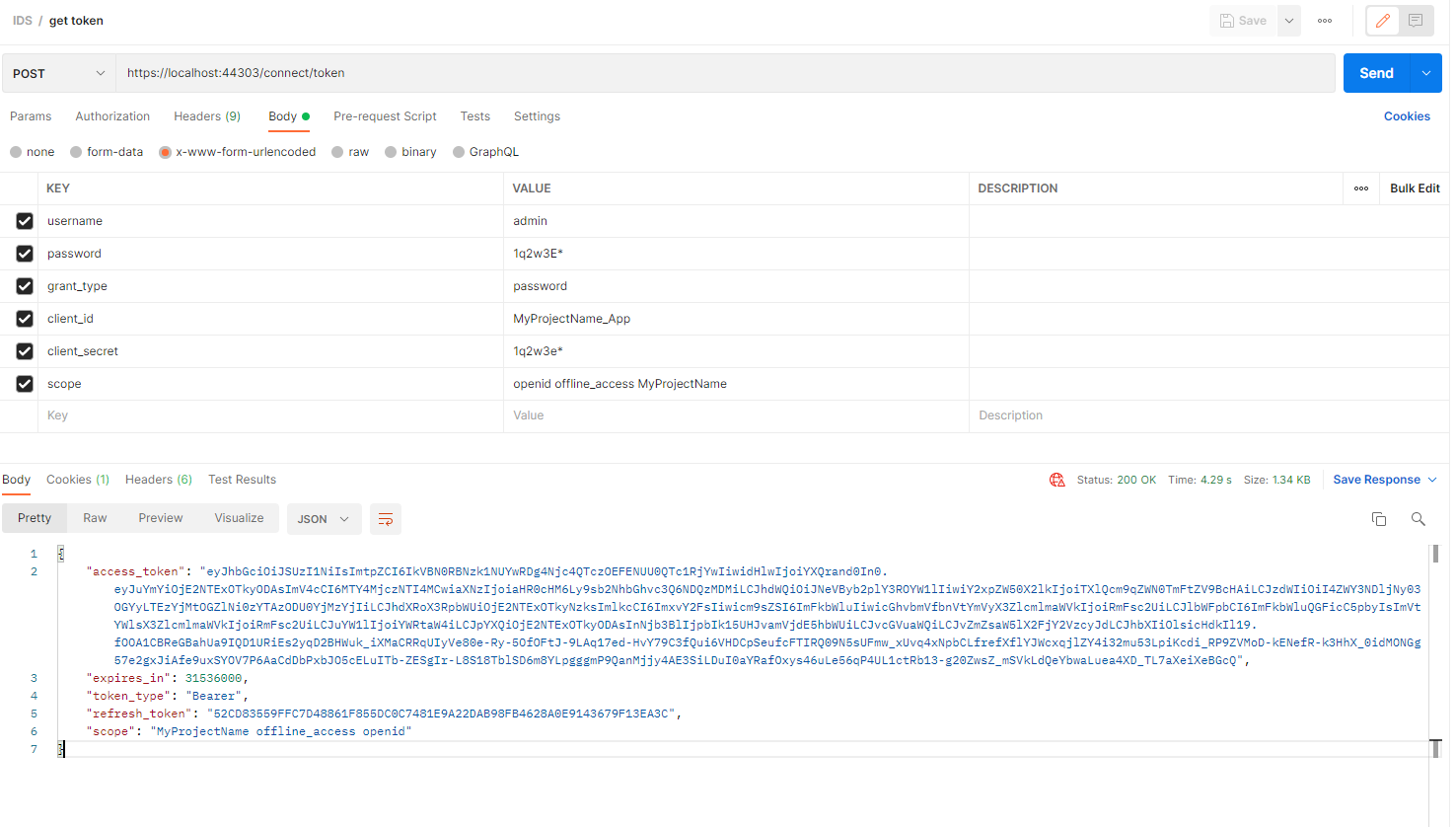 Identity Server "/connect/introspect" not working · Issue #12394 · abpframework/abp · GitHub