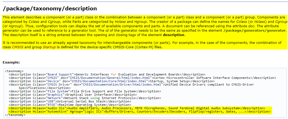 Add Hclass and Hgroup predefined values for element classification · Issue #173 · Open-CMSIS ...