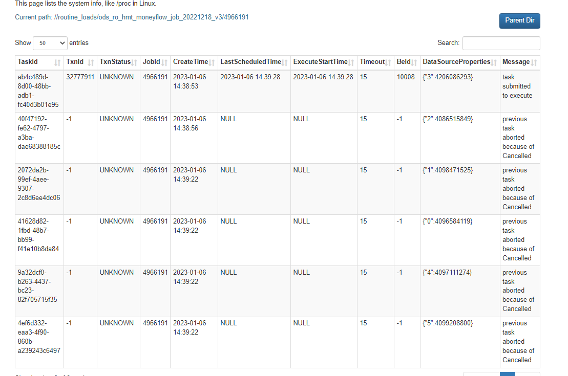 Routine Load Running But Not Works · Issue 16287 · Starrocksstarrocks · Github