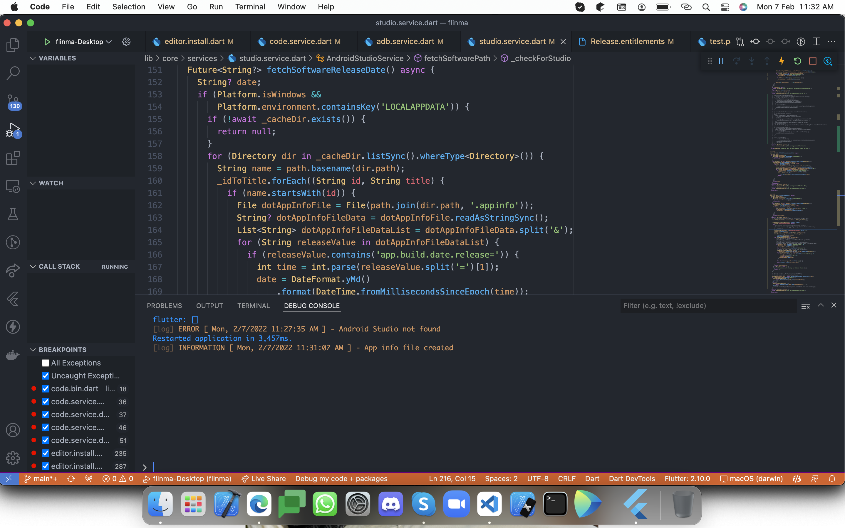 Desktop application freezes in macOS · Issue #97932 · flutter/flutter ...