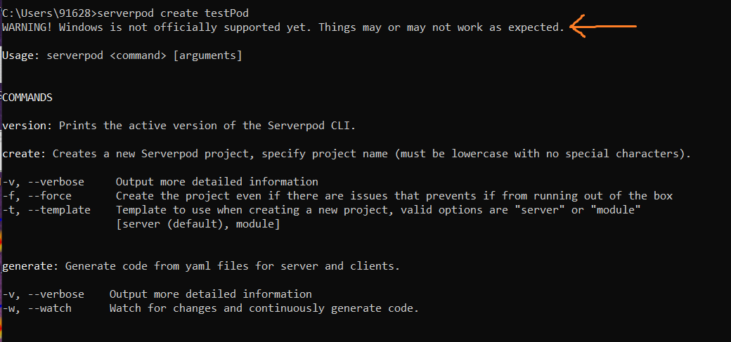 Windows not officially supported Issue · Issue #416 · serverpod/serverpod · GitHub