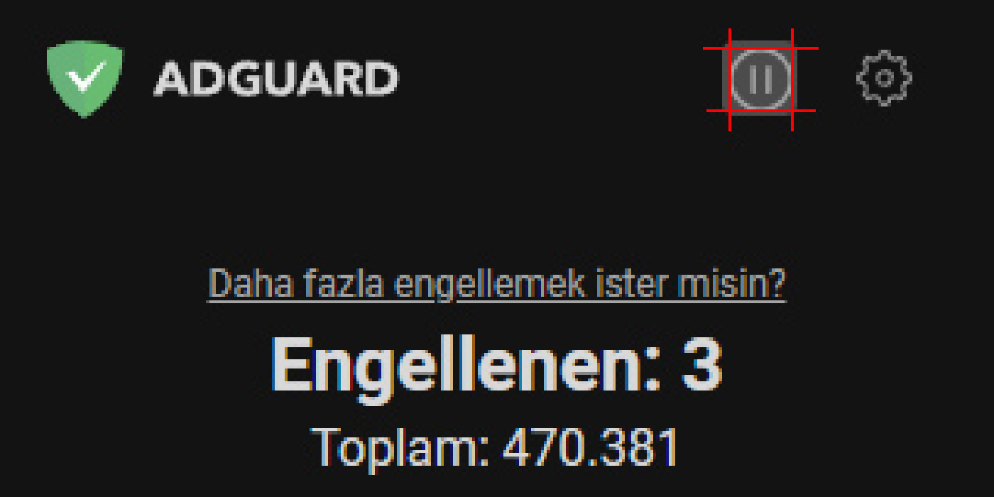Pause button not fully aligned to center · Issue #1994 · AdguardTeam ...