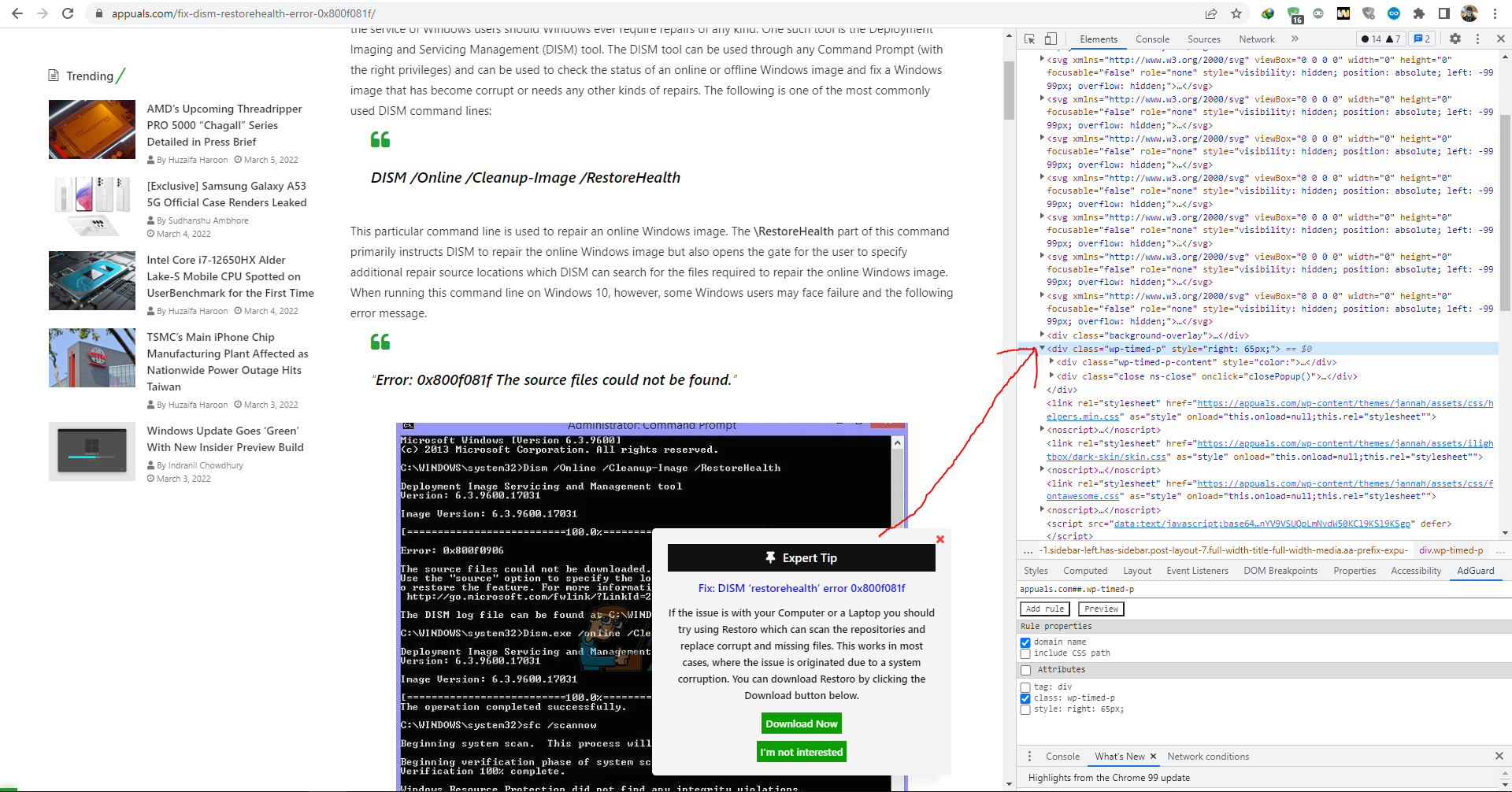 appuals.com · Issue #111476 · AdguardTeam/AdguardFilters · GitHub