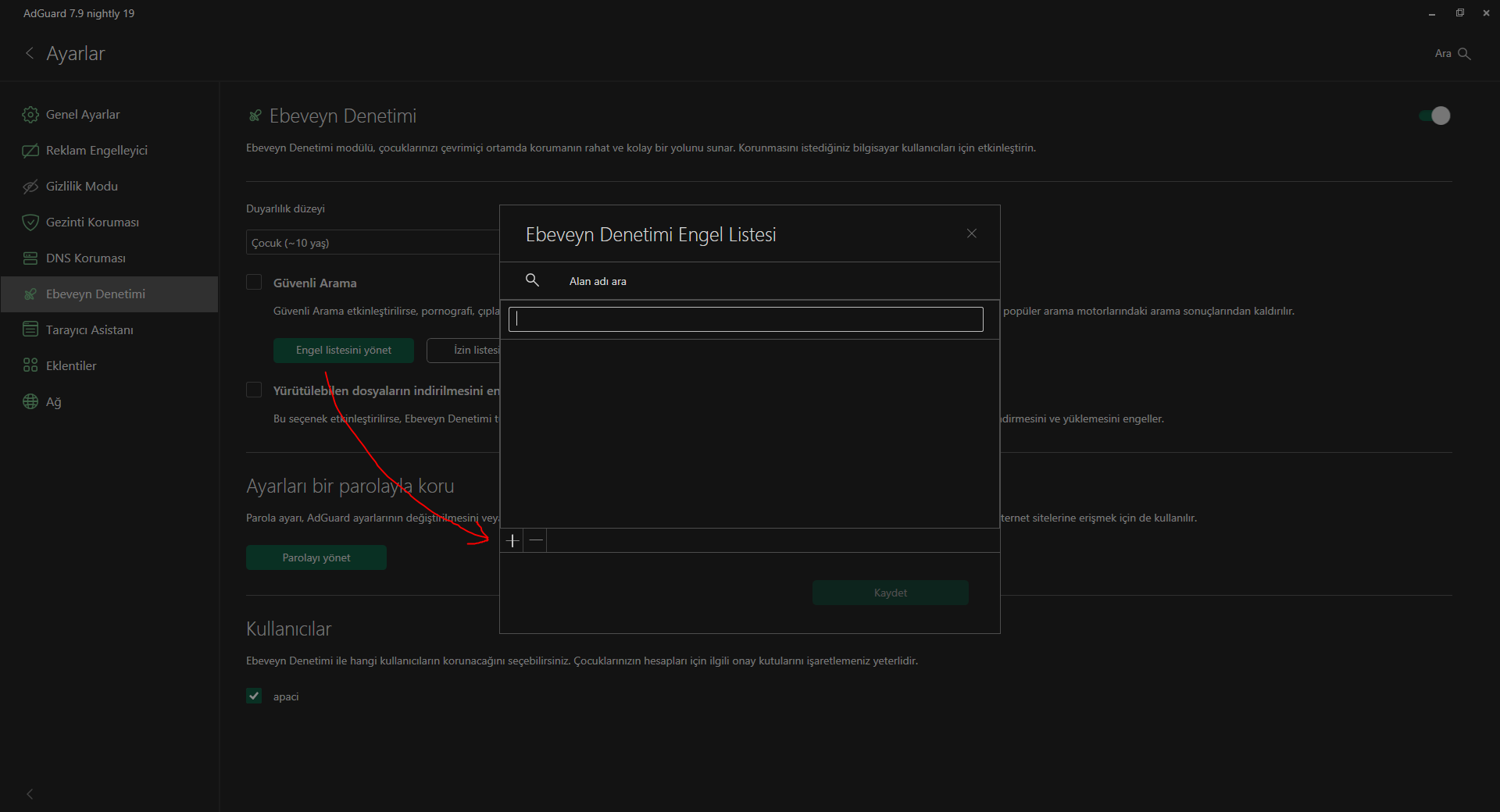 "Add" and "remove" buttons signs are faulty · Issue #4177 · AdguardTeam/AdguardForWindows · GitHub