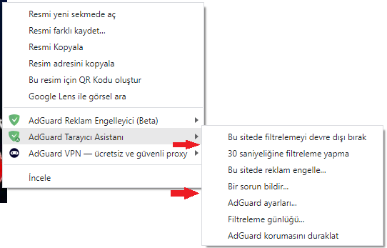 No separators in the context menu on Browser Assistant when you click an images · Issue #71 ...