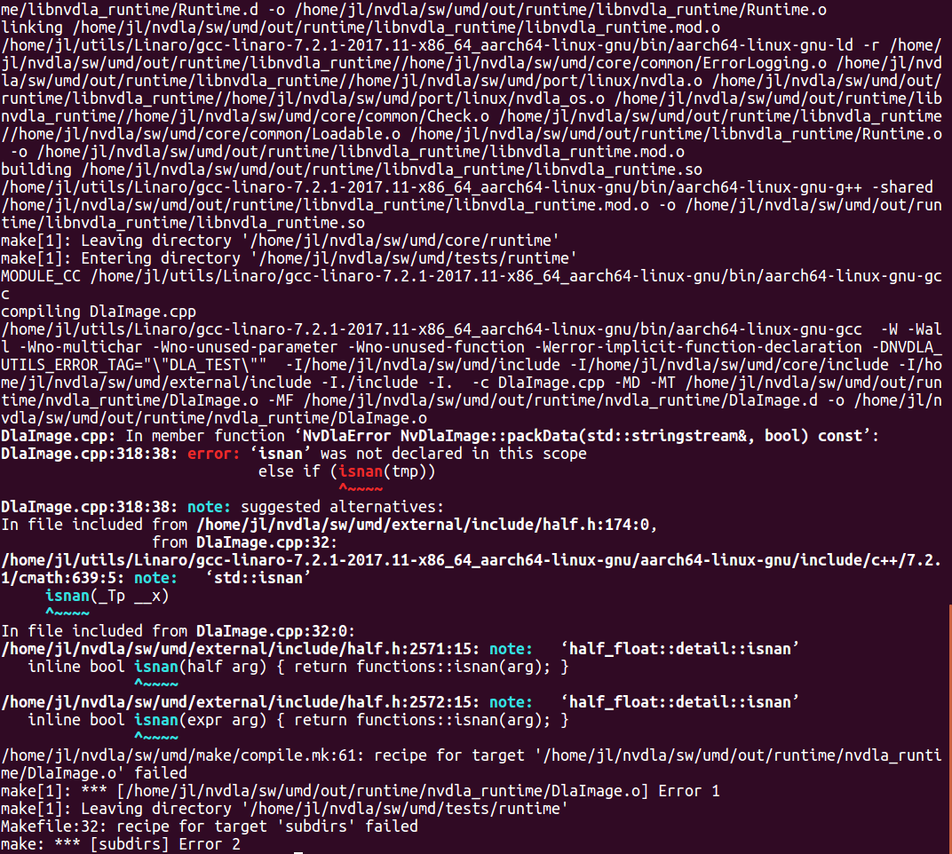 CROSS_COMPILE · Issue #14 · nvdla/sw · GitHub