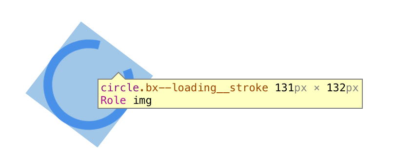 'Loading' component spins off centered @2x screen resolutions · Issue ...