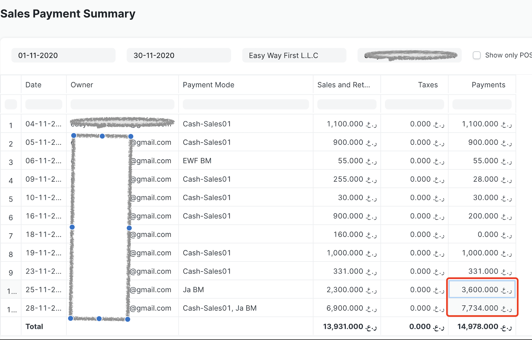 Sales payment summary shows double amount of a payment entry · Issue #37181 · frappe/erpnext ...