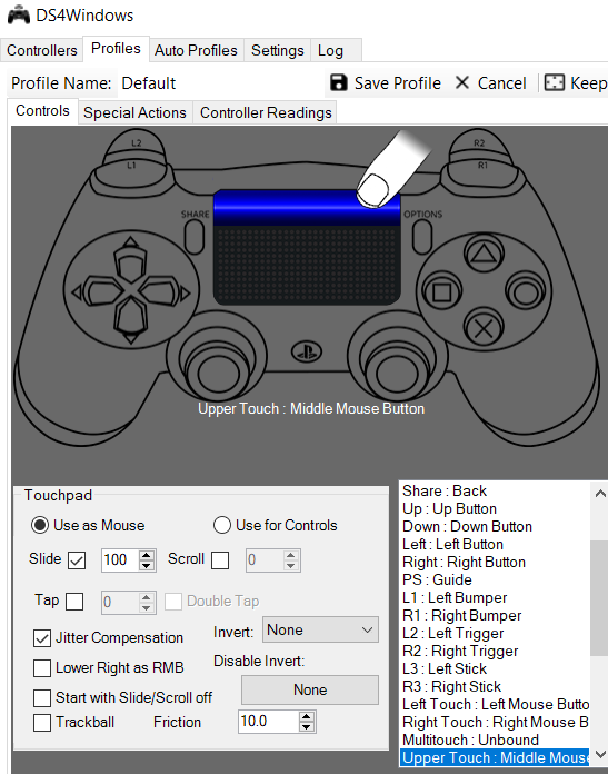 [Feature request] Single left mouse click. · Issue #758 · Ryochan7 ...