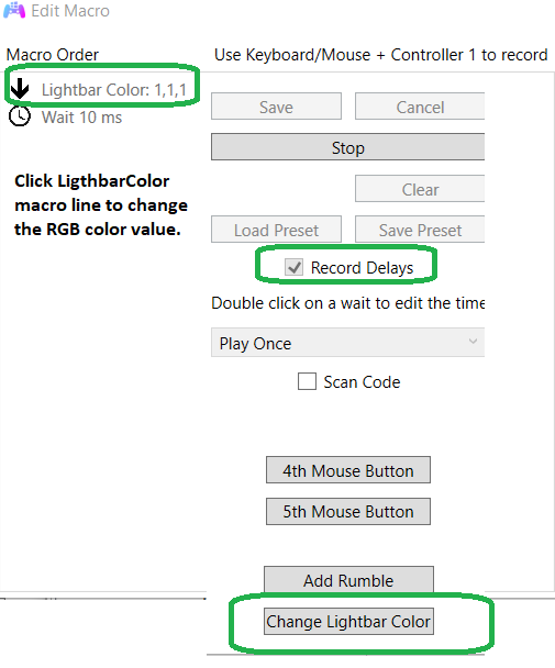 Set a special action for turning the lightbar off · Issue #1224 ...
