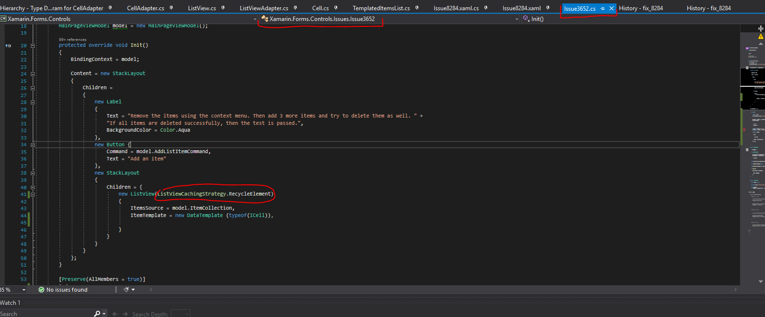 [Bug] [Android] Cannot add/remove menuitems at runtime to contextActions of a ViewCell · Issue ...