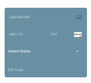 CardForm cvc field shows discover logo on Android · Issue #861 · flutter-stripe/flutter_stripe ...