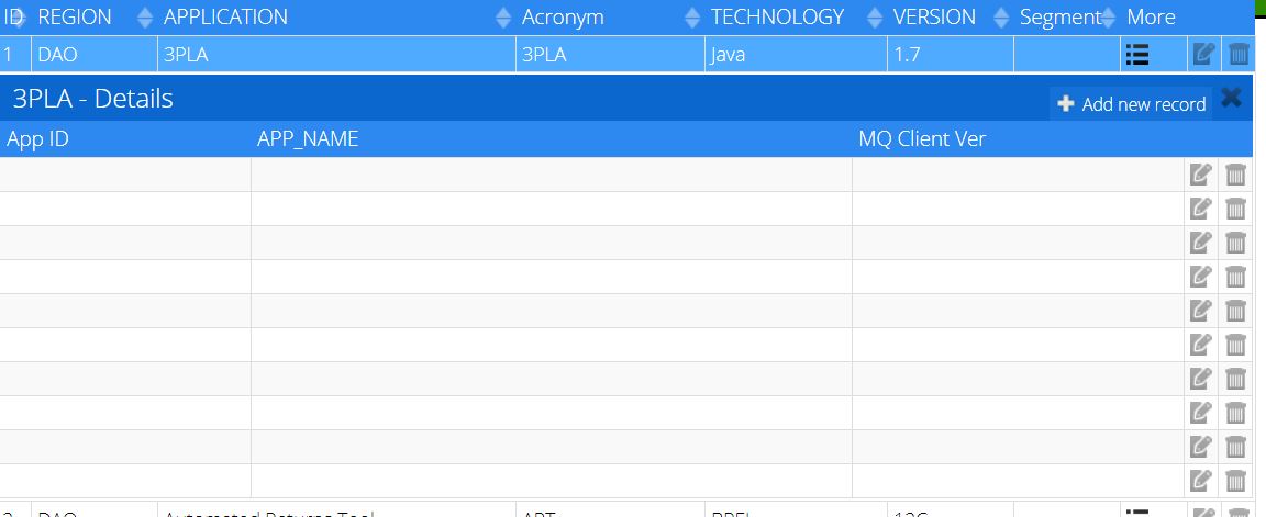 Child table not populating data (No data available ) · Issue #2150 · volosoft/jtable · GitHub
