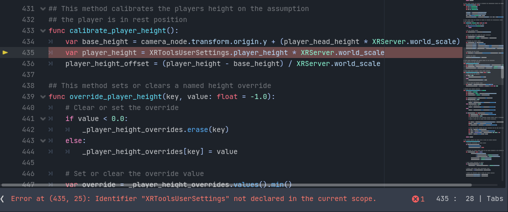 4-rc6: adding godot-xr-tools to project gives some one-time errors · Issue #74122 · godotengine ...