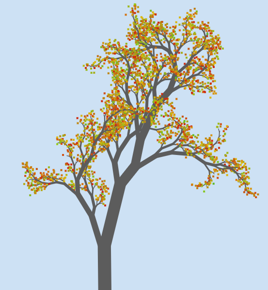 GitHub - bembleton/fractal-trees: A canvas experiment that animates ...