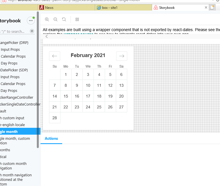 Keyboard Shortcuts Button Not Showing On Windows Machines · Issue 2088 · React Datesreact