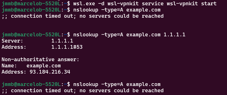 Supporting Pulse Secure VPN with Ubuntu in WSL2 · Issue #151 · sakai135/wsl-vpnkit · GitHub
