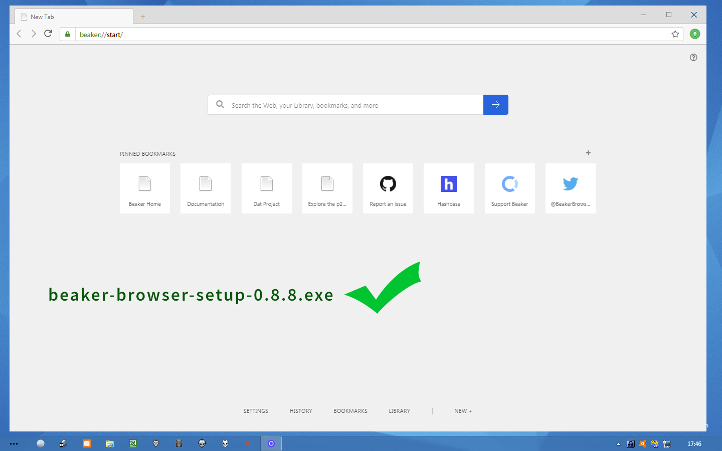 Win7 x64 Beaker 0.8.10 not working at all · Issue #1523 · beakerbrowser/beaker · GitHub