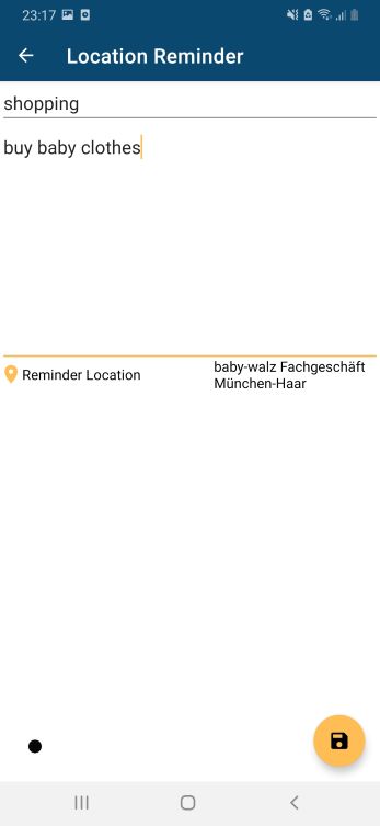 GitHub - MariemMezghani/LocationReminder_App