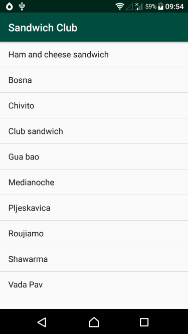 GitHub - MariemMezghani/Sandwich_Club_App: Project 1 of the Udacity Android Developer Nanodegree