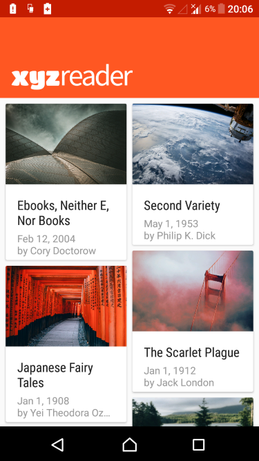 GitHub - MariemMezghani/xyzreader_App: Project 6 of the Udacity Android Developer Nanodegree