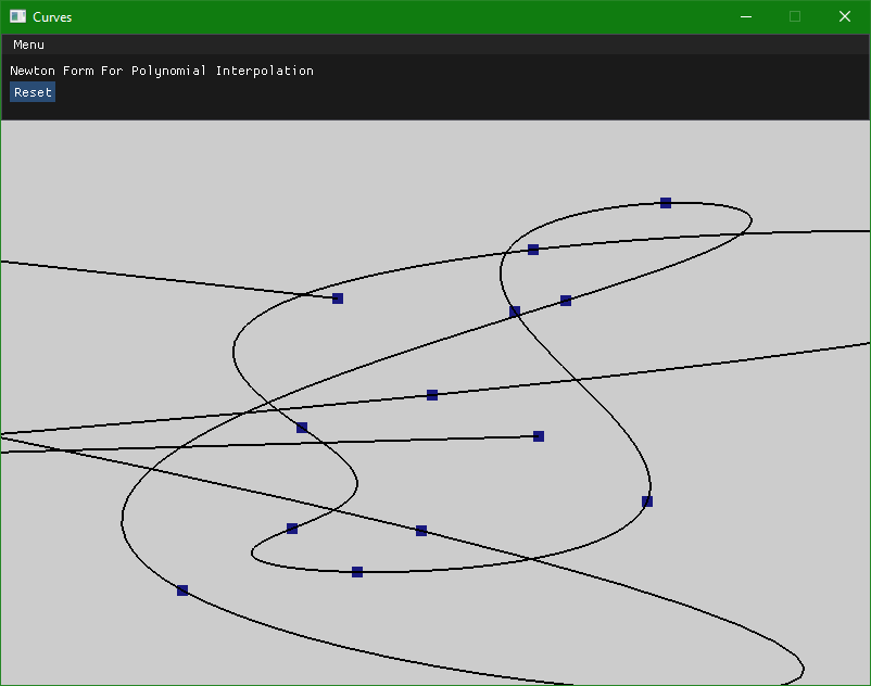 GitHub - drasske/Curves: Implementation of curves, polynomial ...