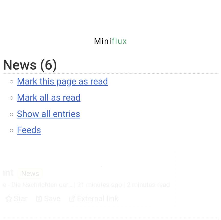 Swiped entries don't disappear in Category views · Issue #1348 · miniflux/v2 · GitHub