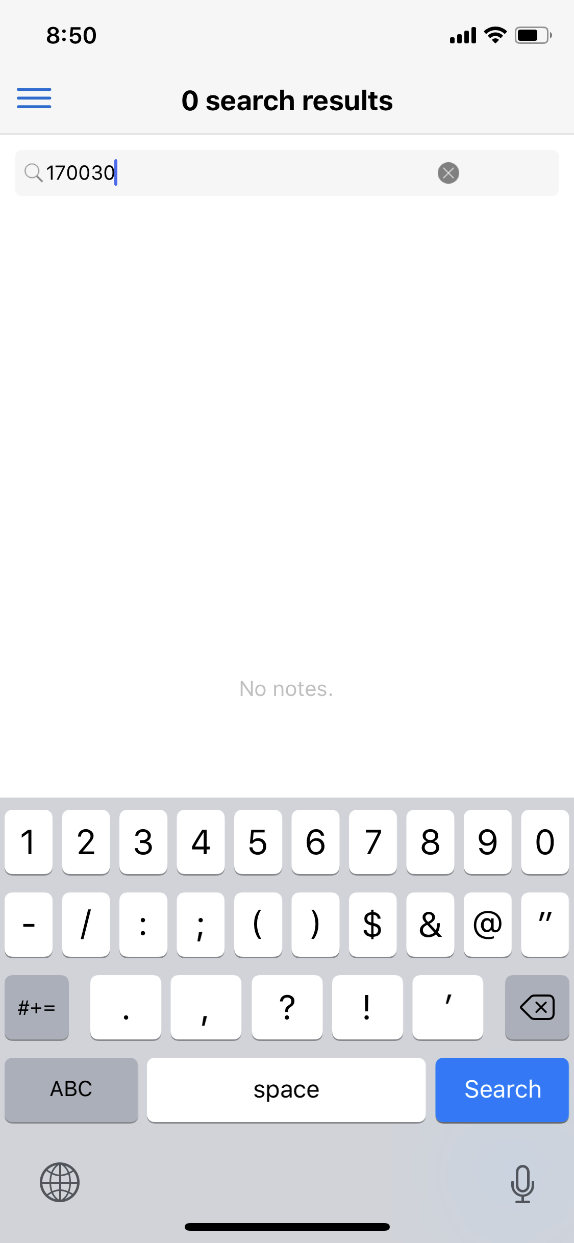 [iOS] Cancel search button disappears · Issue #148 · standardnotes ...