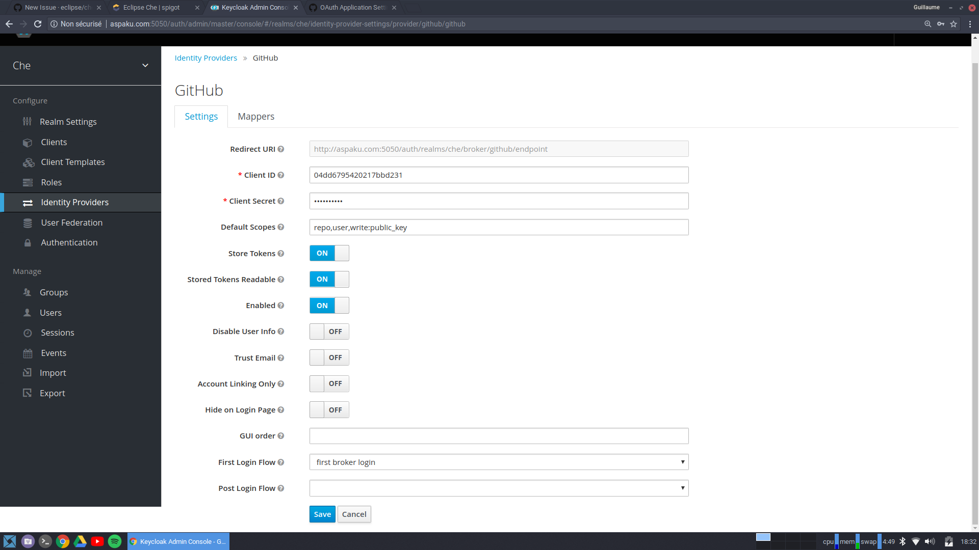An error occurred, please login again through your application when ...