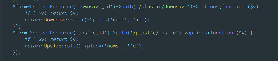 selectResource选择器在非一对多的情况下失效了 · Issue #238 · jqhph/dcat-admin · GitHub